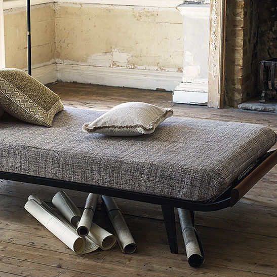 Upholstery fabric - ELWIN : RAFU - ROMO - for curtain / plain / polyester