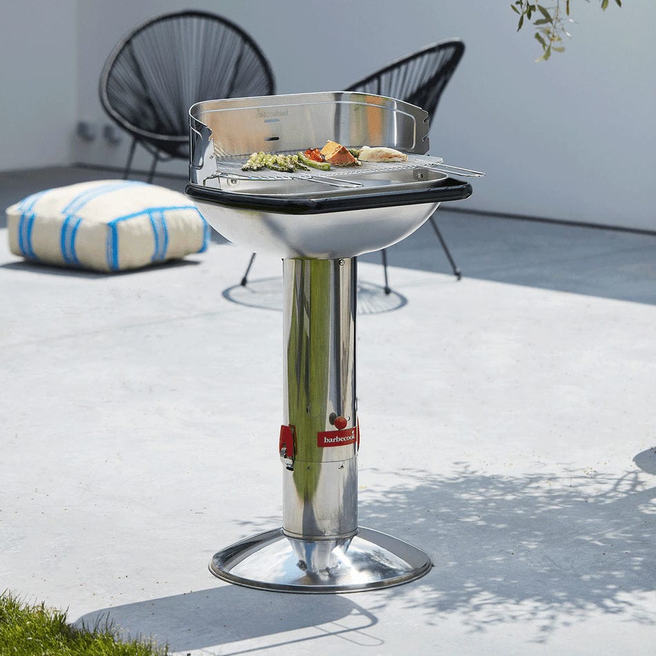 Charcoal barbecue - Loewy 55 SST - BARBECOOK - floor-standing / metal