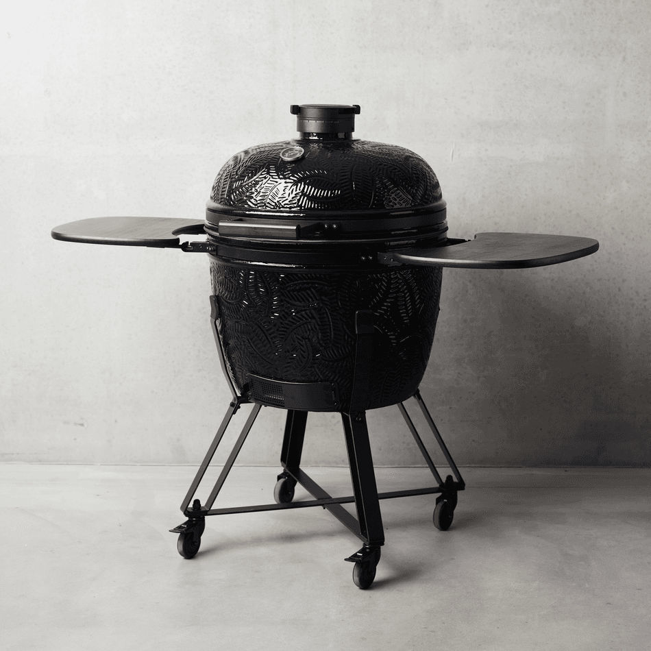 Charcoal barbecue - Kamal 53/L - BARBECOOK - on casters / ceramic