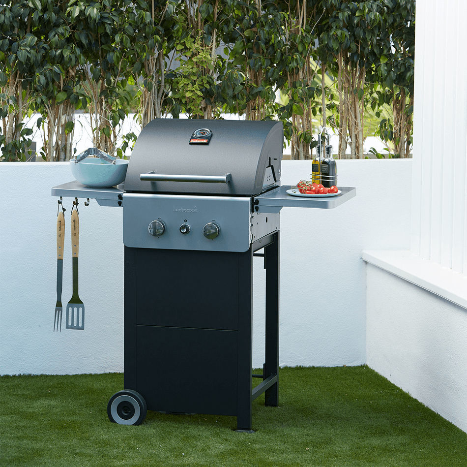 Gas barbecue - Spring 2002 - BARBECOOK - on casters / floor-standing ...