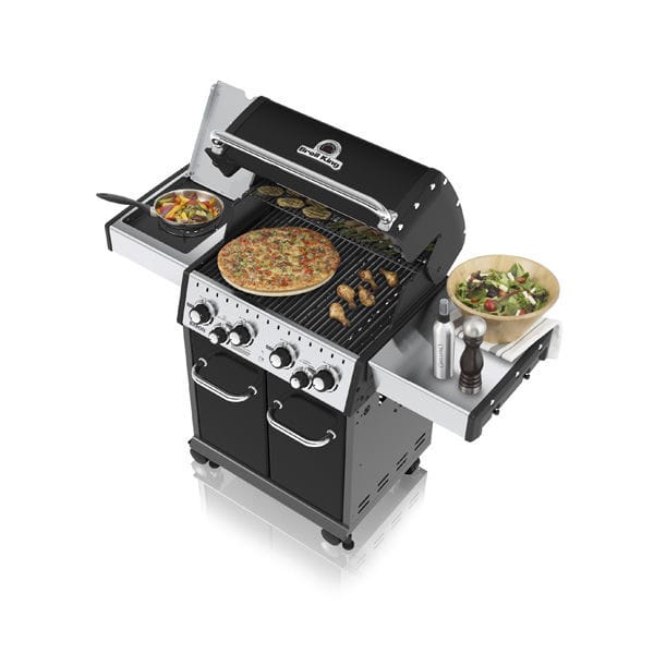 Gas barbecue - BARON™ 490 PRO - Broil King - on casters / cast iron ...