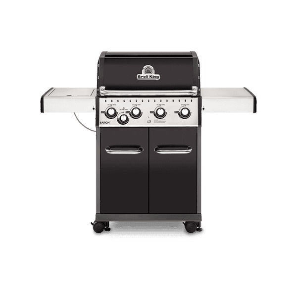 Gas barbecue - BARON™ 440 PRO - Broil King - on casters / cast iron ...