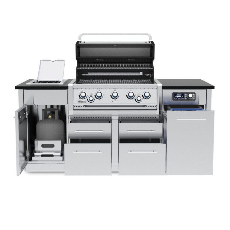 Electric barbecue - Imperial™ QS 590i - Broil King - fixed / stainless ...