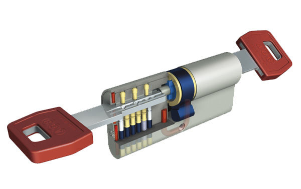 Security cylinder lock - U-TECH PS - AGB - Alban Giacomo Spa