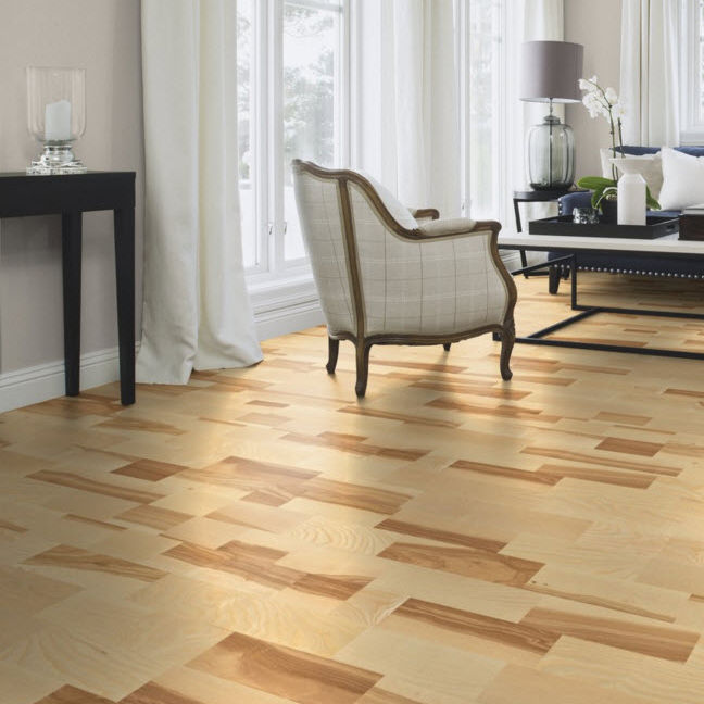 Engineered parquet floor - ASGL8KTD - BOEN PARKETT - ash / natural oil ...