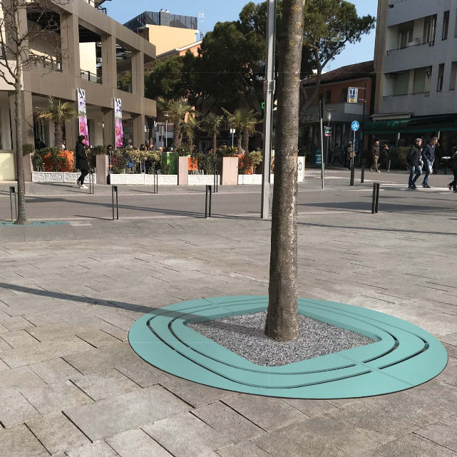 Round tree grate - EL PASO - CITY DESIGN - galvanised steel / stainless ...