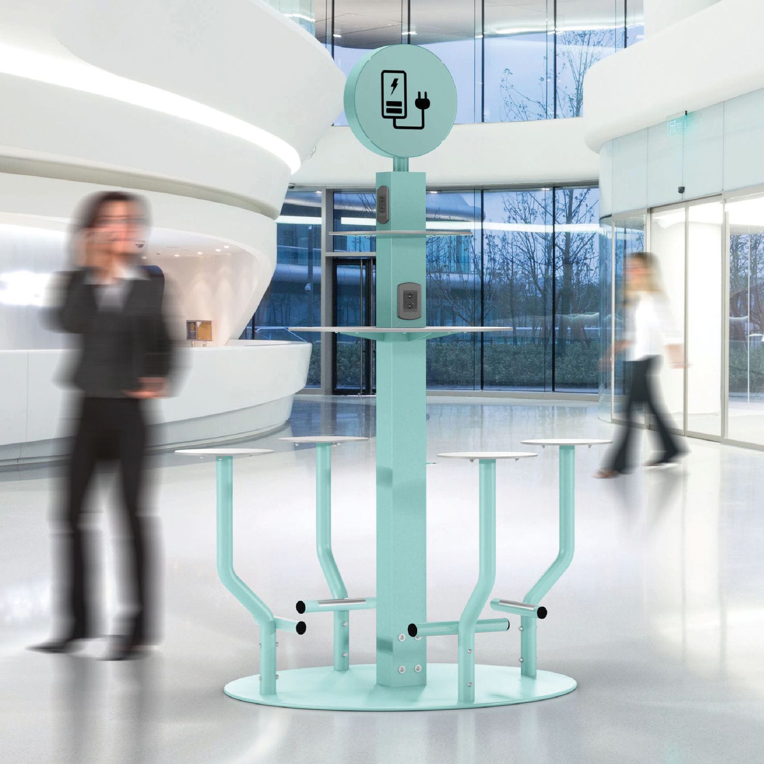 USB charging station - RECHARGE - CITY DESIGN