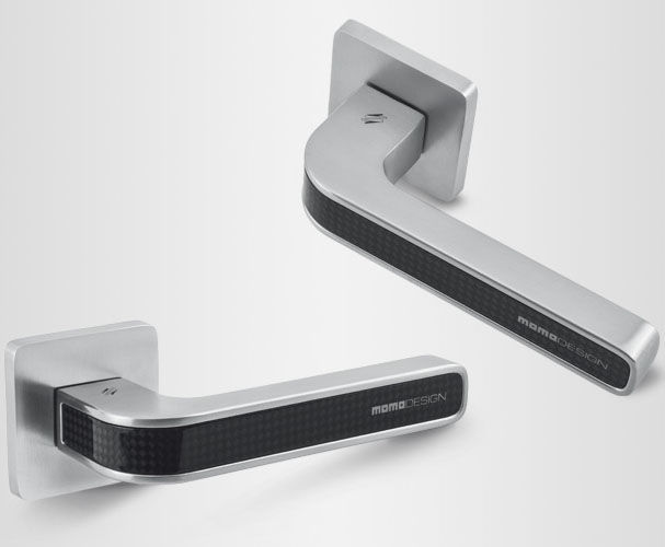 Door handle - TECNO - COLOMBO DESIGN - metal / contemporary