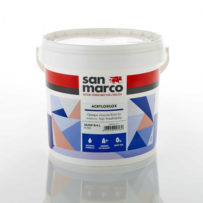 Decorative paint - ACRYLOSILOX - San Marco - indoor / for wall / for ...