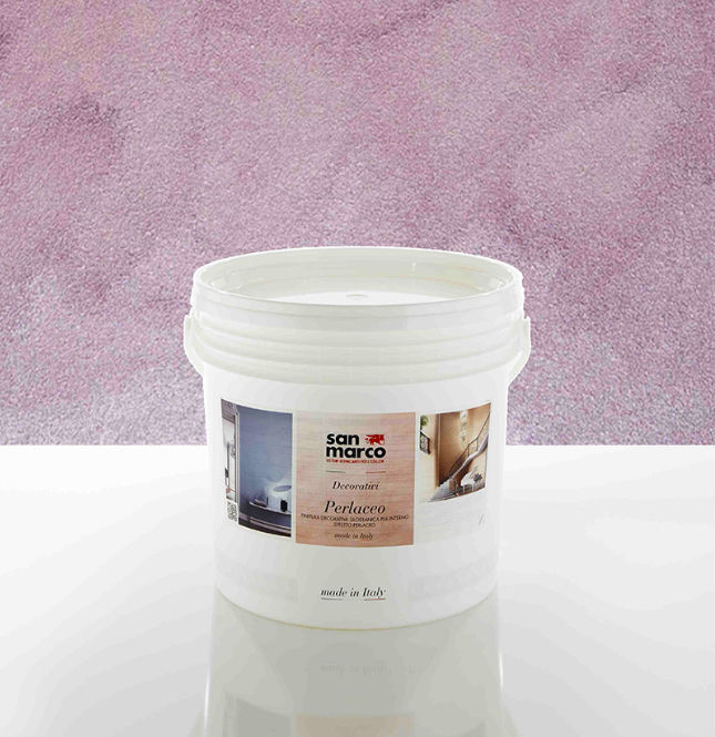 Decorative paint - PERLACEO - San Marco - finish / indoor / for wall