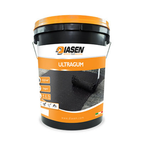 Protection bituminous waterproofing - Ultragum - DIASEN - for wall ...