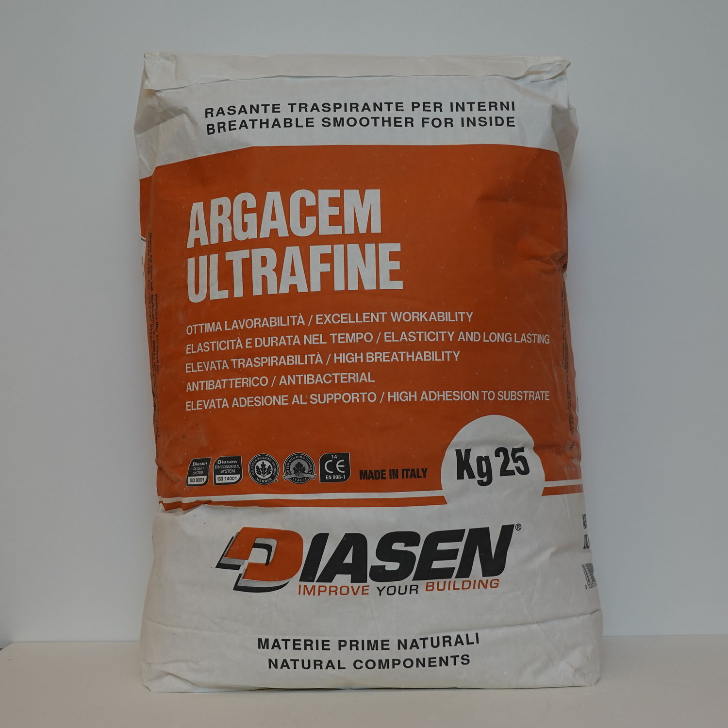 Smoothing coating - ARGACEM ULTRAFINE - DIASEN - finishing / insulating ...