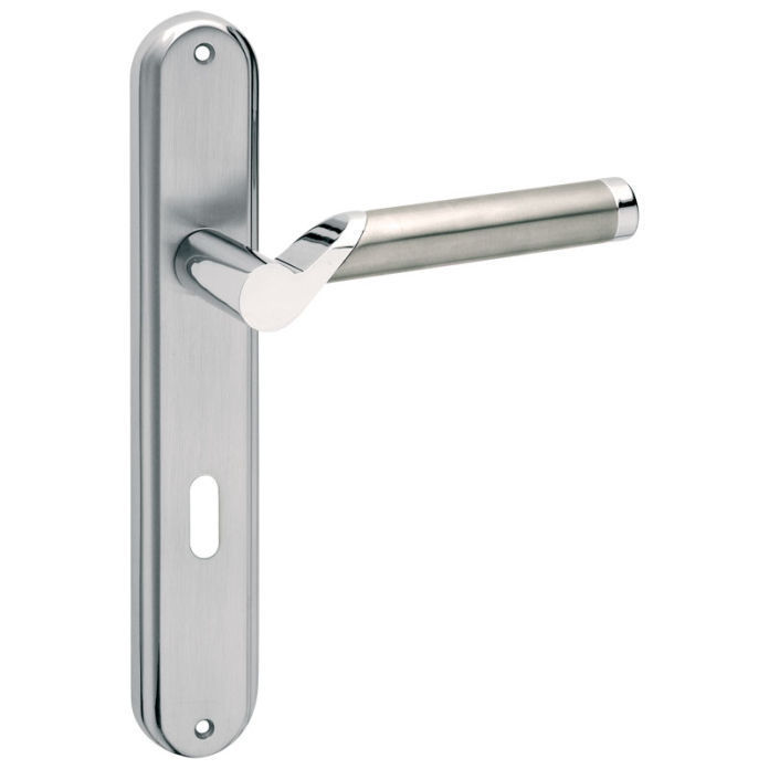 Door handle - VITAL-PLACCA - FAMA INTERNATIONAL - stainless steel ...