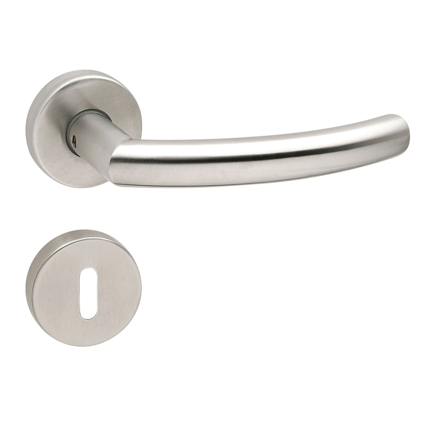 Door handle - INOX 104 - FIMET MANIGLIE - stainless steel / contemporary