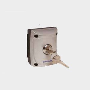 Home automation system switch - QUICK 2 - GENIUS - key lock / surface ...