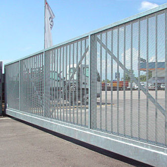 Sliding gate - SHUTTLE - GRIDIRON S.P.A. - Unipersonale - metal / bar ...