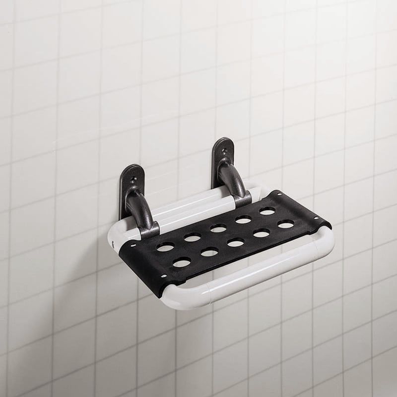 Fixed shower seat - CO series - GRUPPO CONFALONIERI - wall-mounted ...