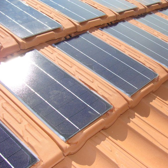 PV roof tile - MAXIMA ROSSA - INDUSTRIE COTTO POSSAGNO - clay / red