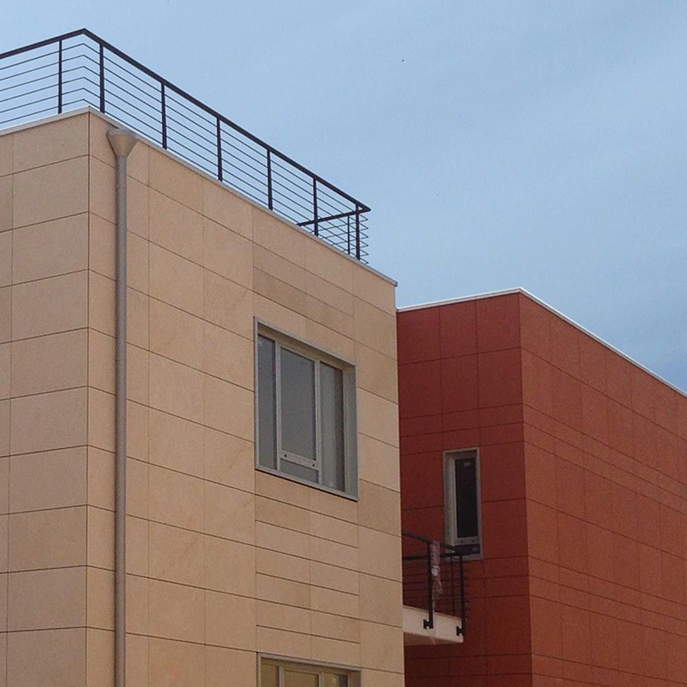 Aluminum fastening system - ALI FIBRO / ALI HPL - ALIVA - for facade ...