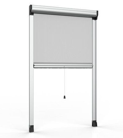 Roll-up insect screen - AMBRA - PRIMED - for windows