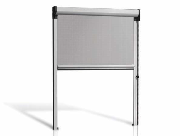 Roll-up insect screen - GIADA - PRIMED - for French doors