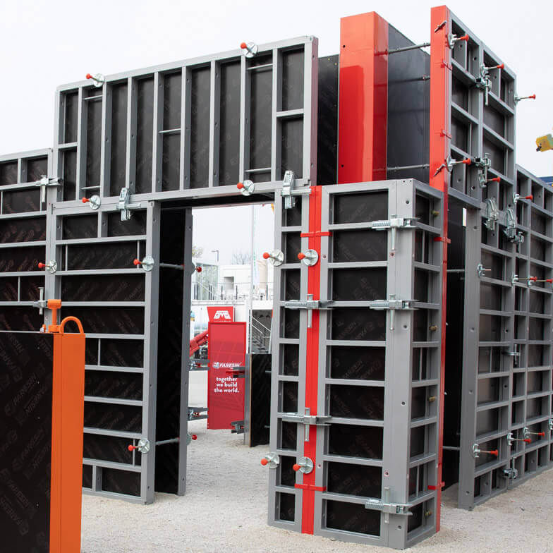 Modular formwork - MODULO S120 - Faresin Formwork SpA - metal / plywood ...