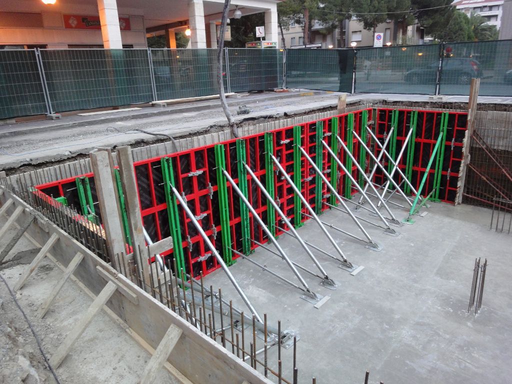 Single-sided formwork - LIGHT ONE SIDE WALL - Faresin Formwork SpA ...