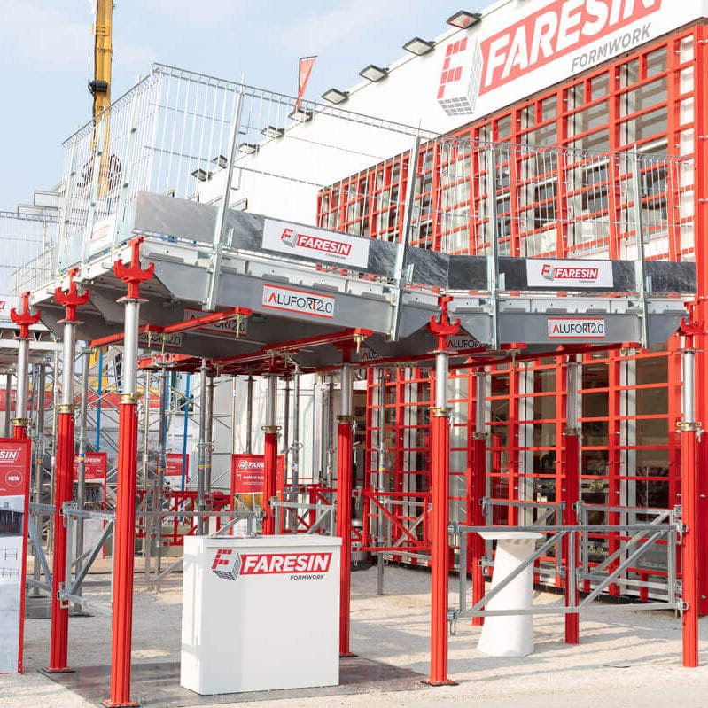 Modular formwork - ALUFORT 2.0 - Faresin Formwork SpA - aluminum / for ...
