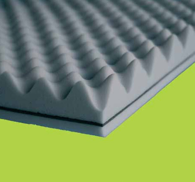 Acoustic insulation - ISOTEK GUM FOAM - N.D.A. NUOVE DIMENSIONI ...