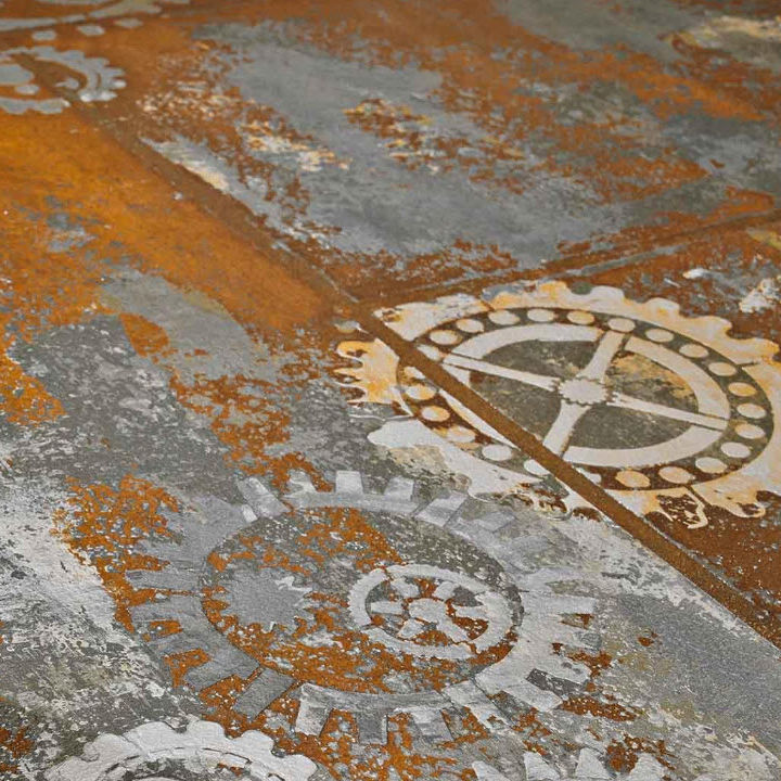 Porcelain stoneware tile - STEAMPUNK - NOVACOLOR - polished / indoor ...