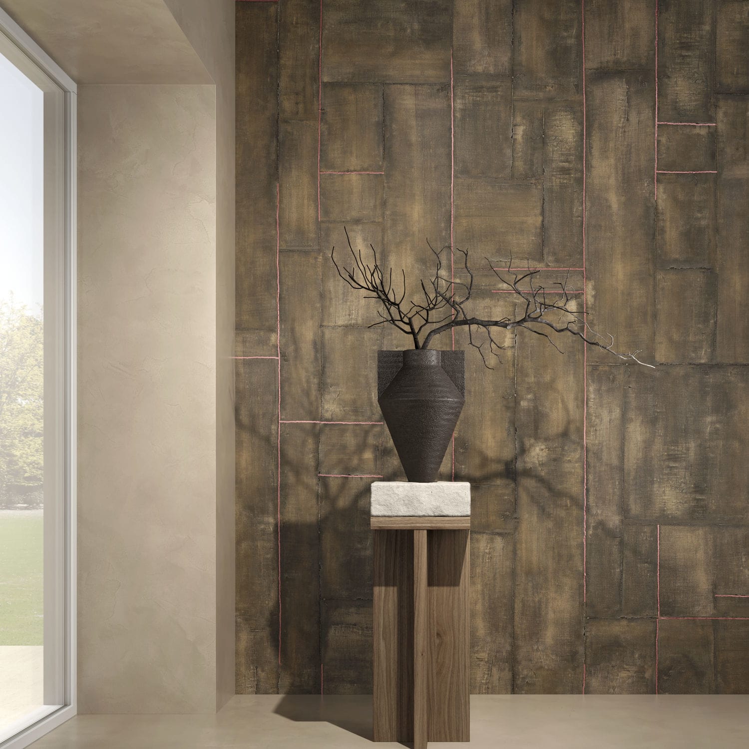 Decorative coating - SIDUS - NOVACOLOR - indoor / for wall / metallic look