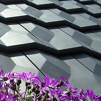 Interlocking roof tile - DIAMANT - EDILIANS - curved / large / double