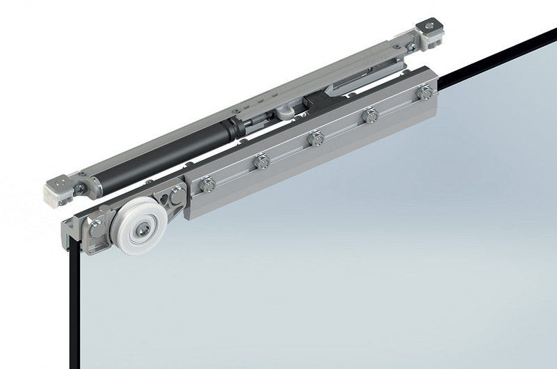 Door sliding system - MICRO 50 - TERNO SCORREVOLI - glass door