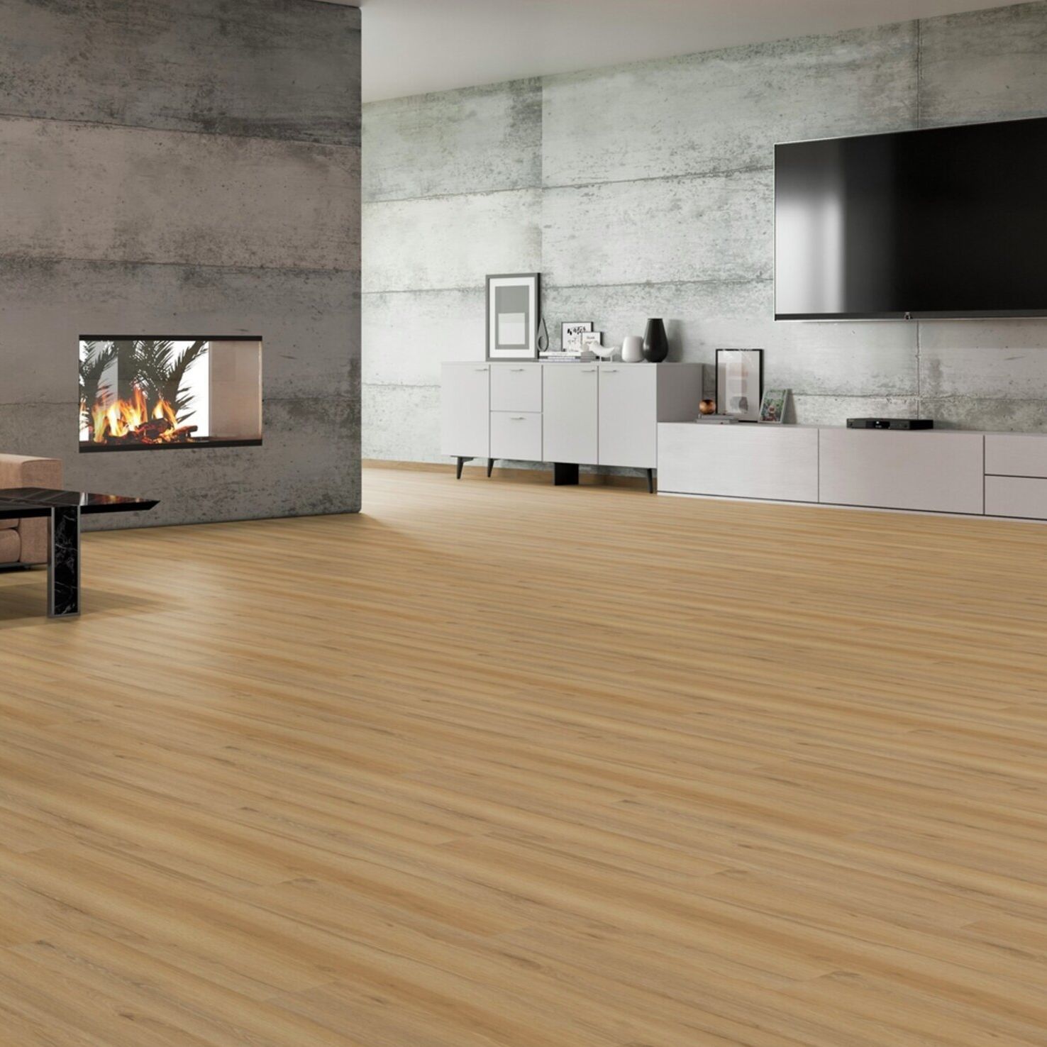 Engineered parquet floor - SONORA - tilo GmbH - oak / brushed / varnished