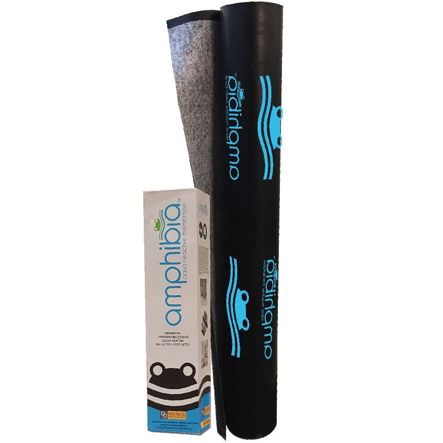 Underground waterproofing membrane - AMPHIBIA - VOLTECO - protection ...