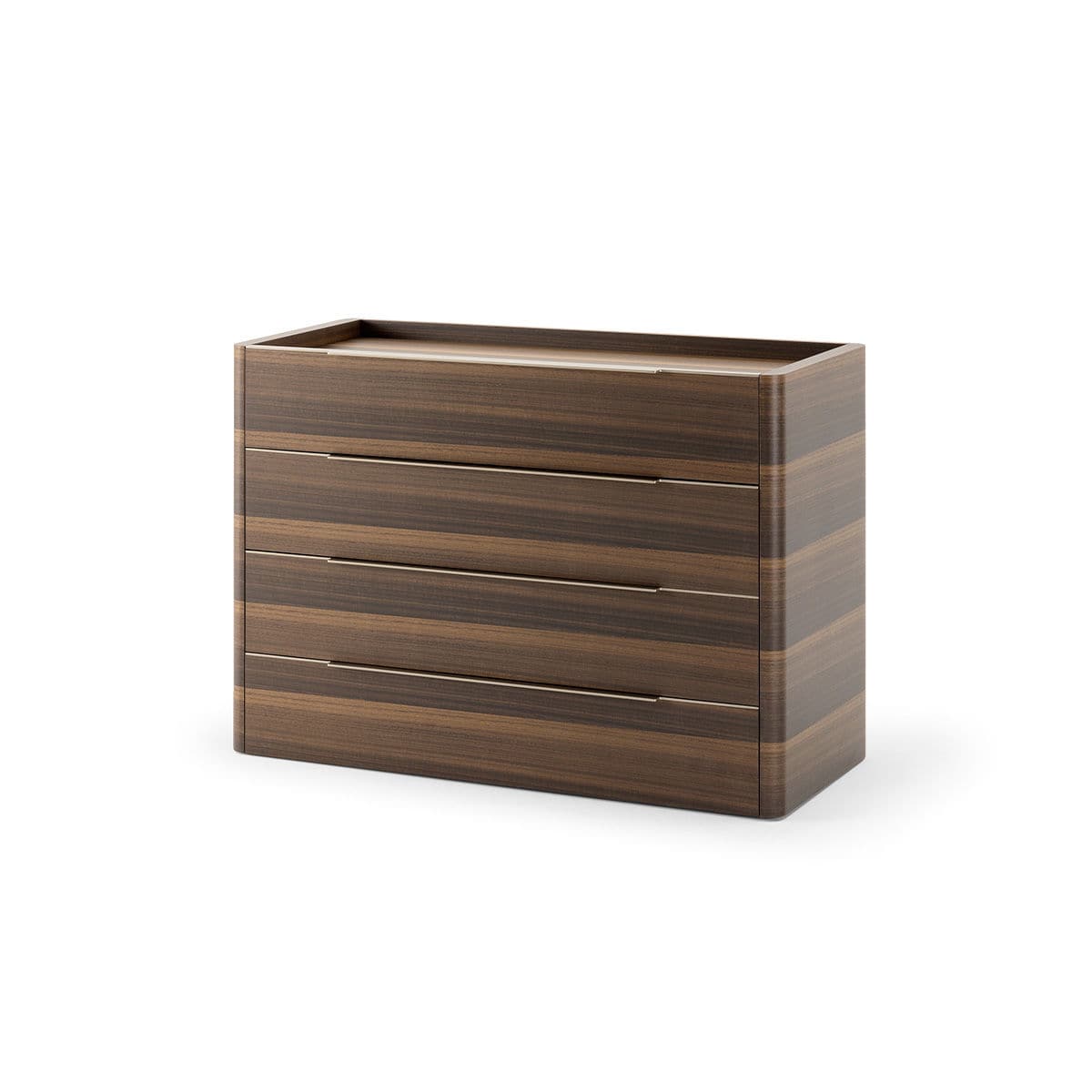 Contemporary chest of drawers - Domus - TURRI - wood veneer / MDF / by ...