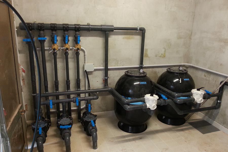 Public pool pool filtration system - TREATMENT - TECNOPISCINE INTERNATIONAL