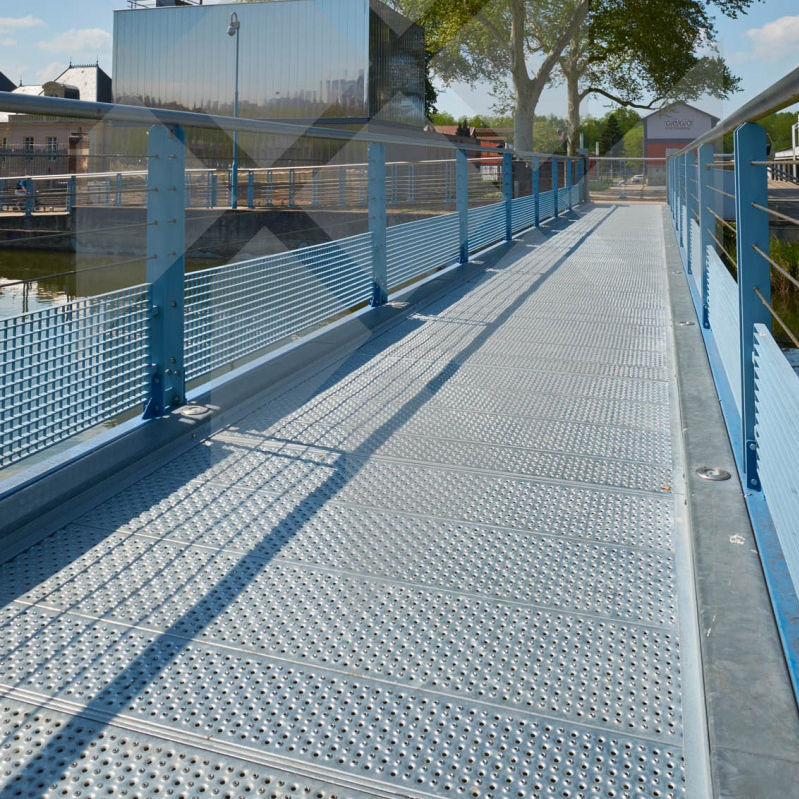 Metal grating - Tolhuit N - MEISER - for stair treads / for industrial ...