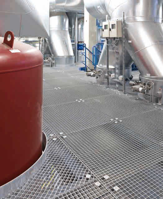 Metal grating - PRESS WELDED - MEISER - for industrial flooring