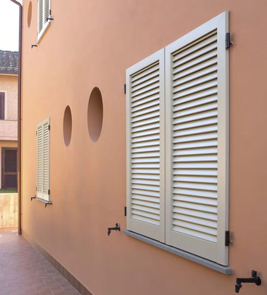 Swing shutter - VIAREGGINA - CIPRIANI SERRAMENTI - louvre / aluminum ...