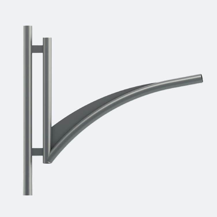 Galvanised steel lamp post arm - ATALA - GROUPE RAGNI