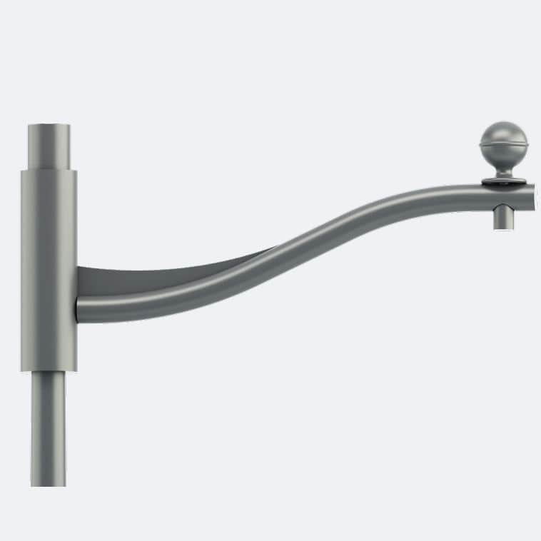 Galvanised steel lamp post arm - CLIPPER - GROUPE RAGNI