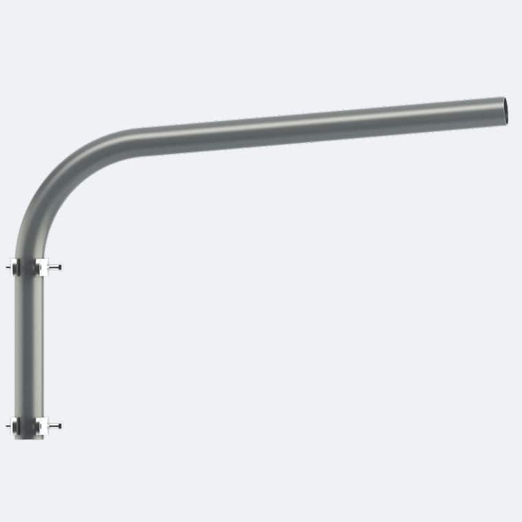 Galvanized steel lamp post arm - CUG - GROUPE RAGNI