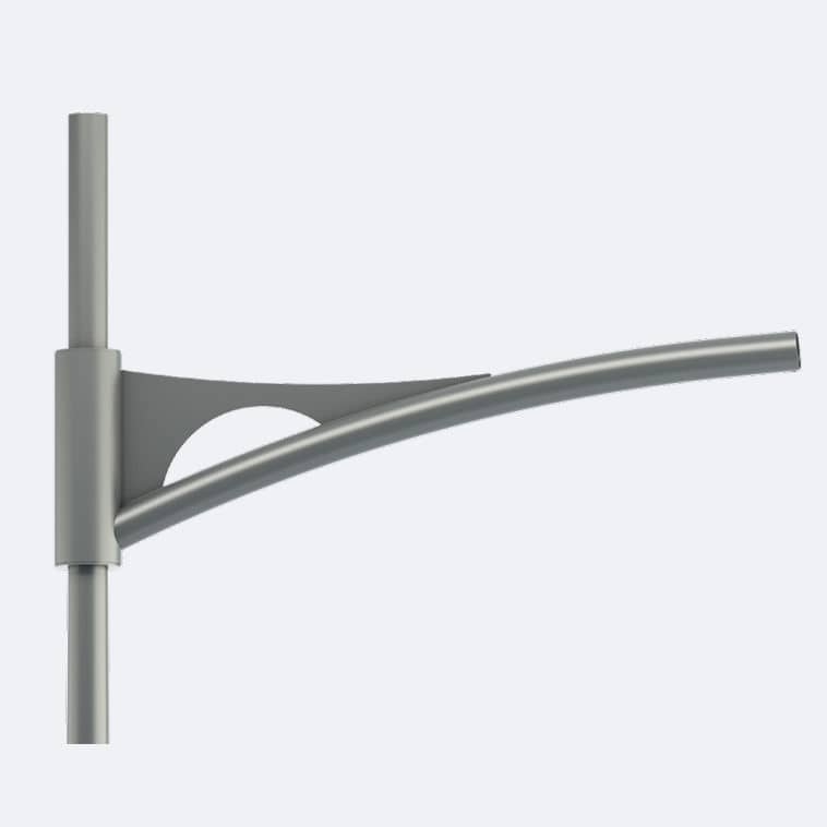 Galvanised steel lamp post arm - DENISIA - GROUPE RAGNI