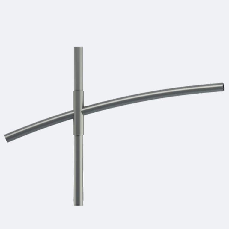 Galvanised steel lamp post arm - LYCIA - GROUPE RAGNI