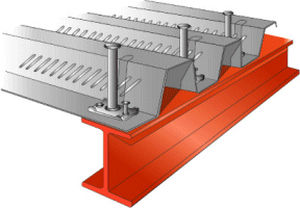 Ribbed sheet metal - TECNARIA - steel / for permanent formwork / for ...