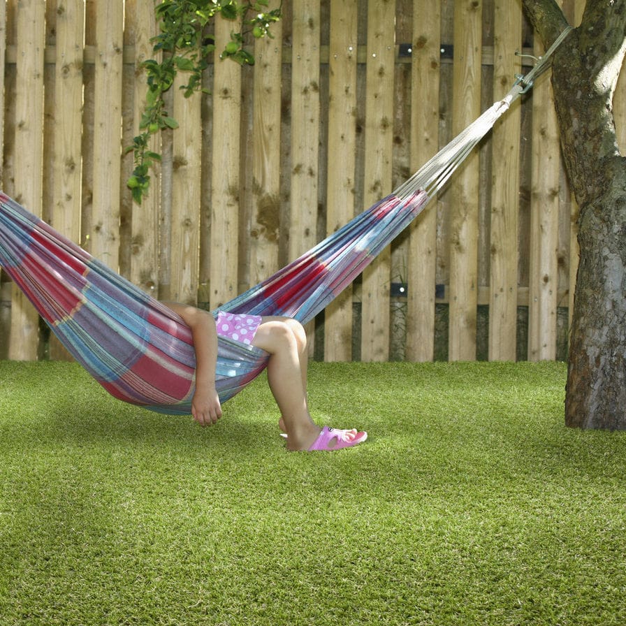 Synthetic grass - ROSEMARY - LANO N.V. - tile / for garden / for ...