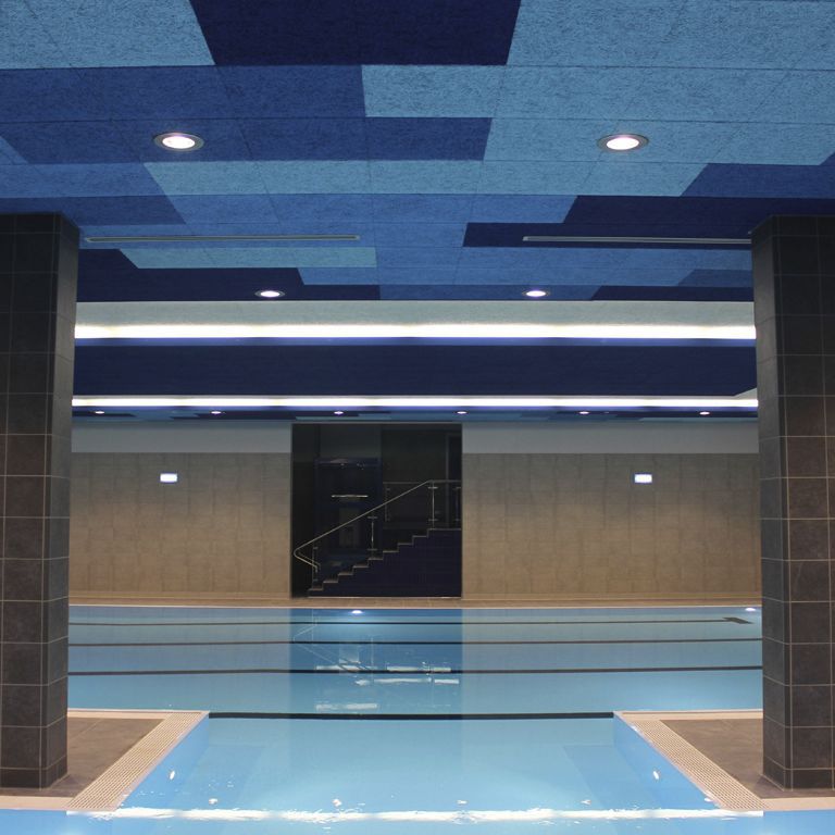 Wooden suspended ceiling - ACOUSTIC CEILINGS - CELENIT - composite ...