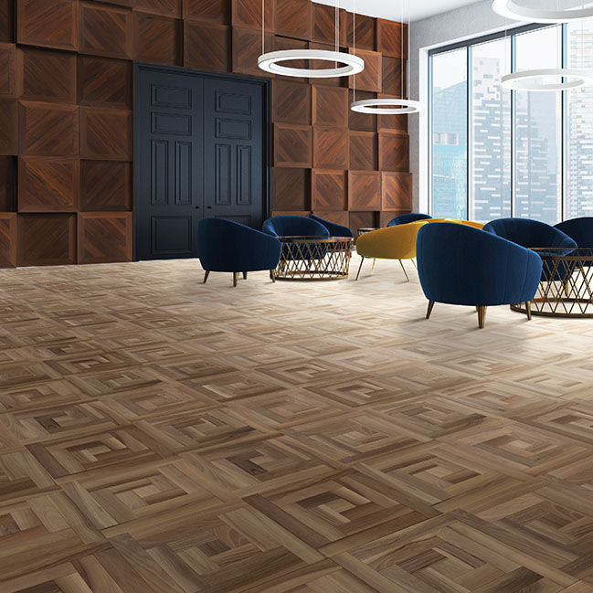 Engineered parquet floor - Serego - BERTI PAVIMENTI LEGNO - walnut ...