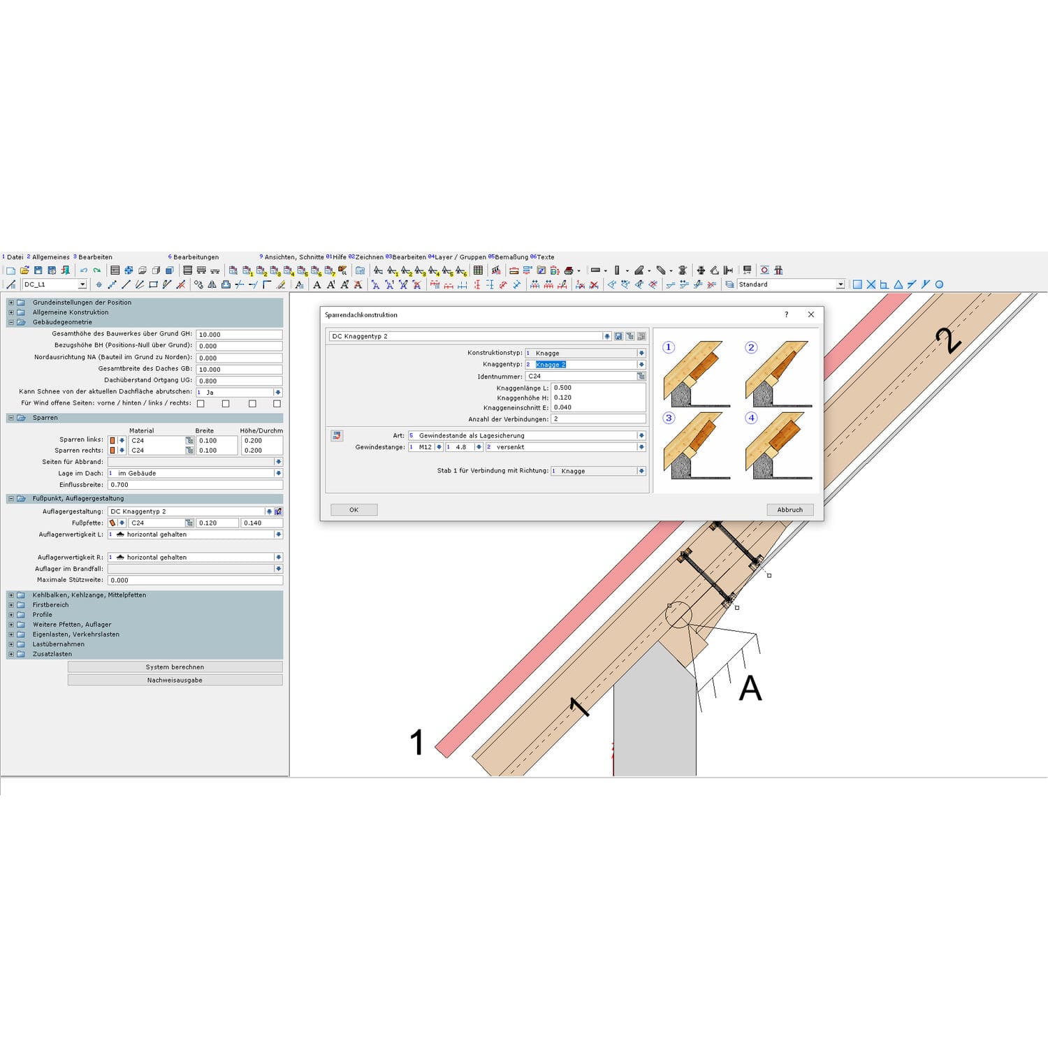 Design software - ROOF CONSTRUCTIONS - DIETRICH'S AG - calculation ...
